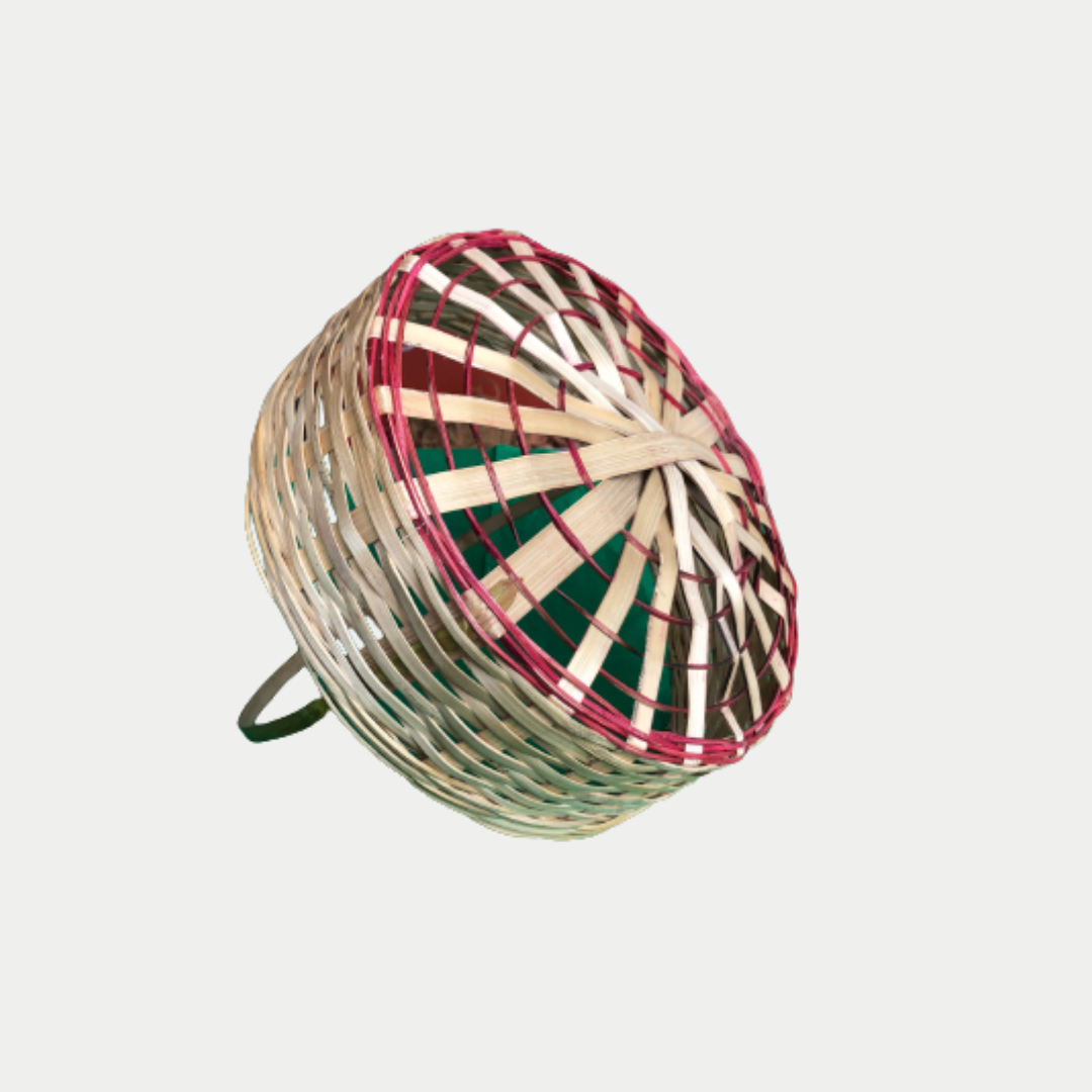 Handwoven Palmyrah Leaf Basket - Nature's Root